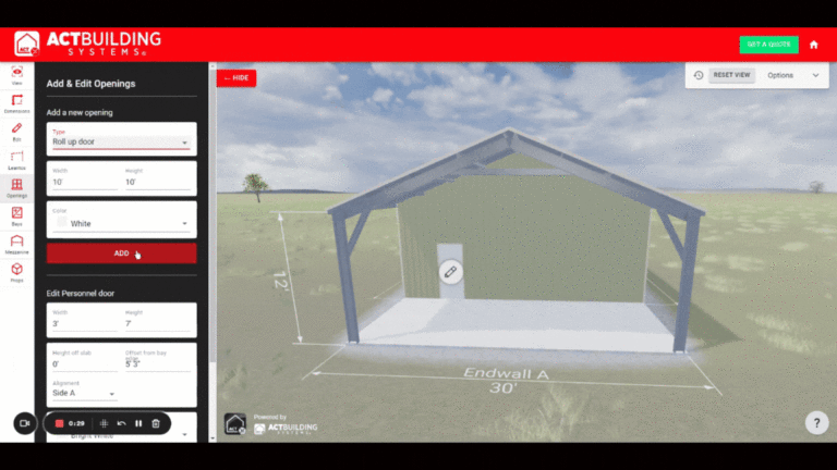 Manufacturing - ACT Building Systems